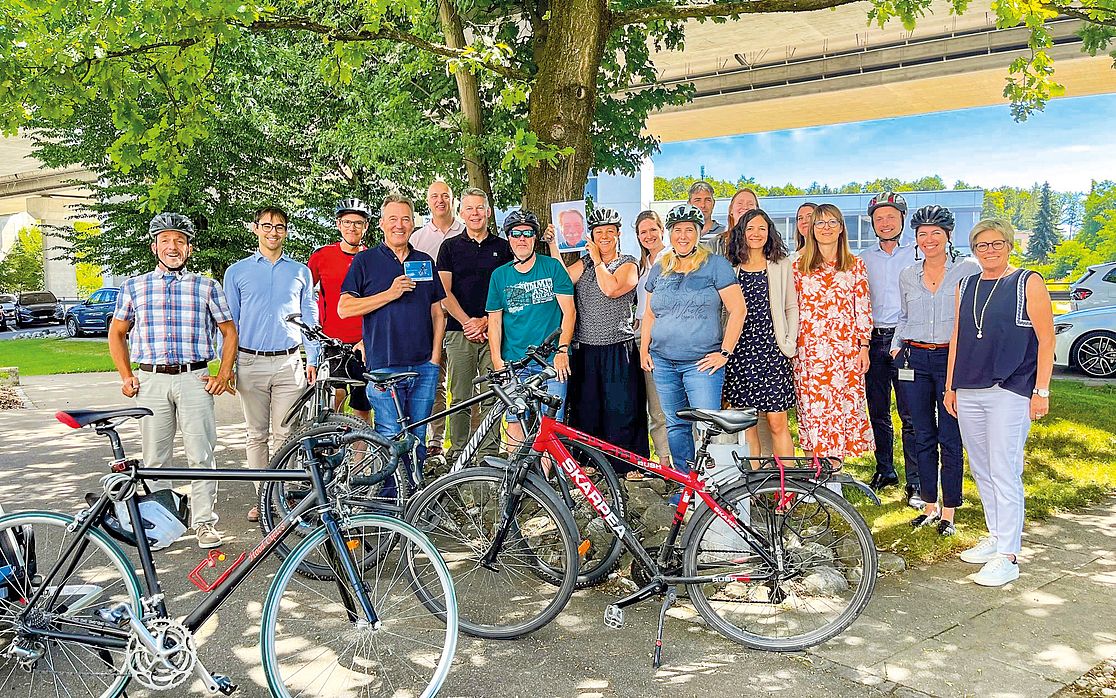 Bike to work für die Ukraine | Vetropack Group